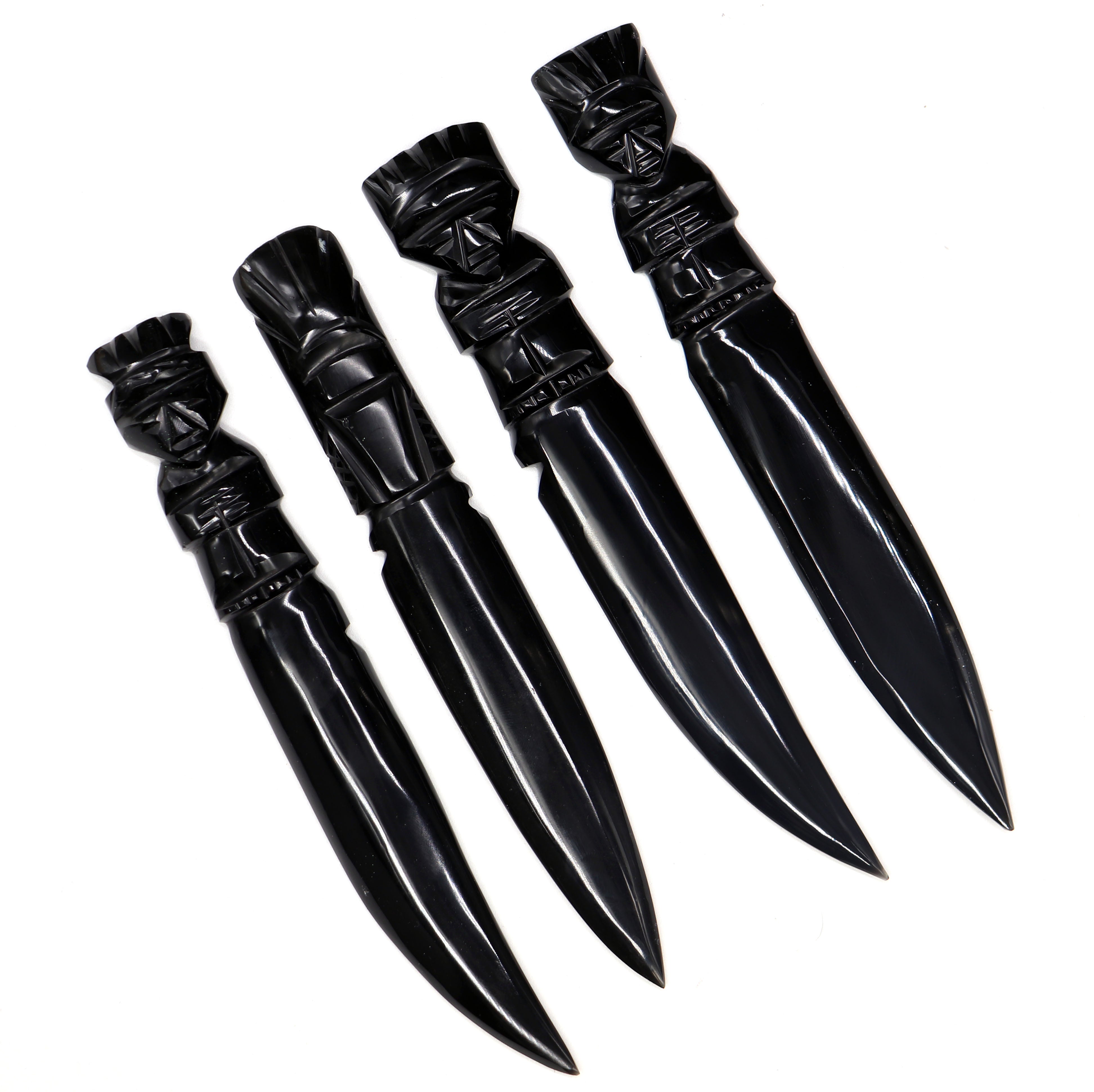 Black Obsidian Athame | Ritual Altar Tool Supplies
