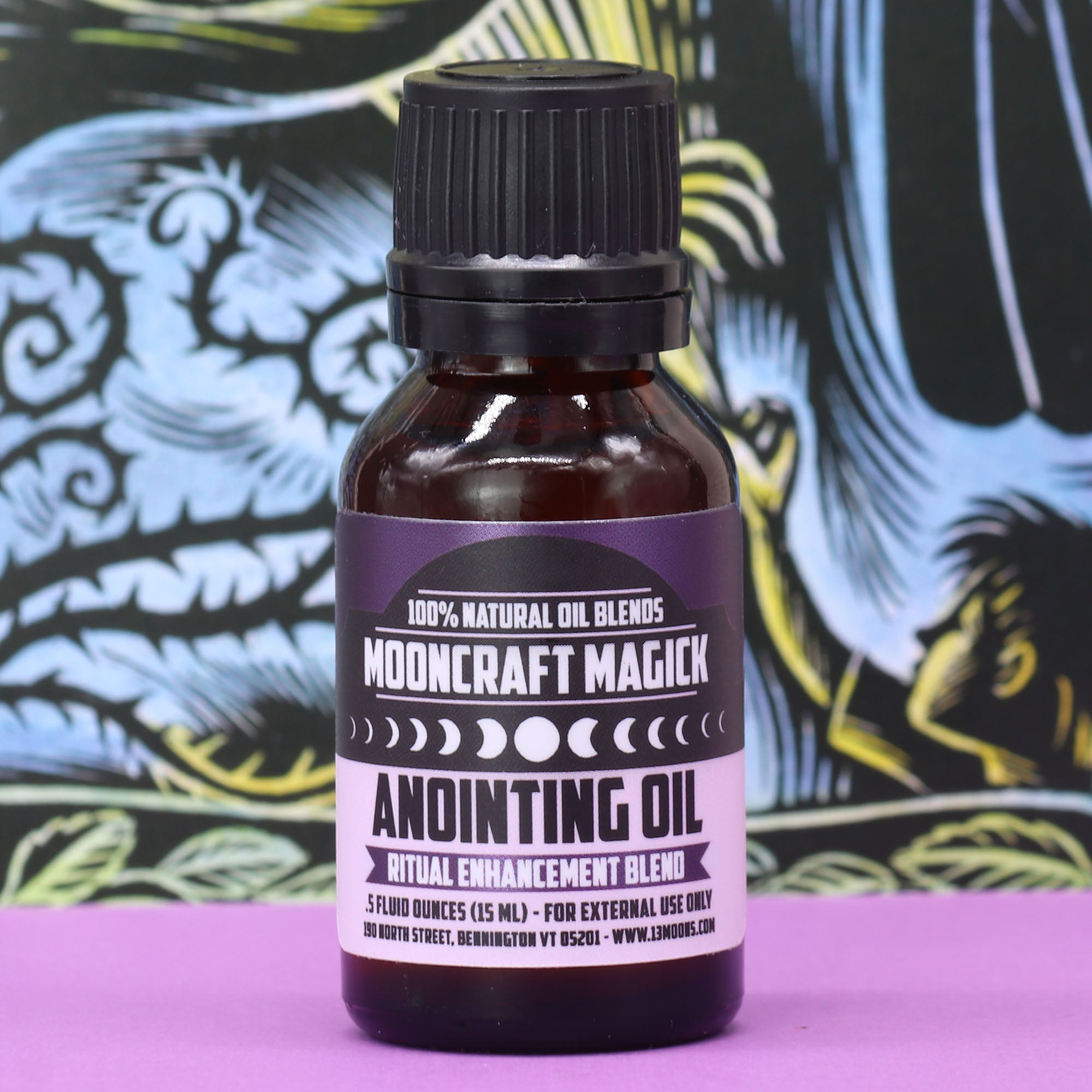 Anointing Oil for Rituals | Handcrafted Wiccan & Witchcraft Blend