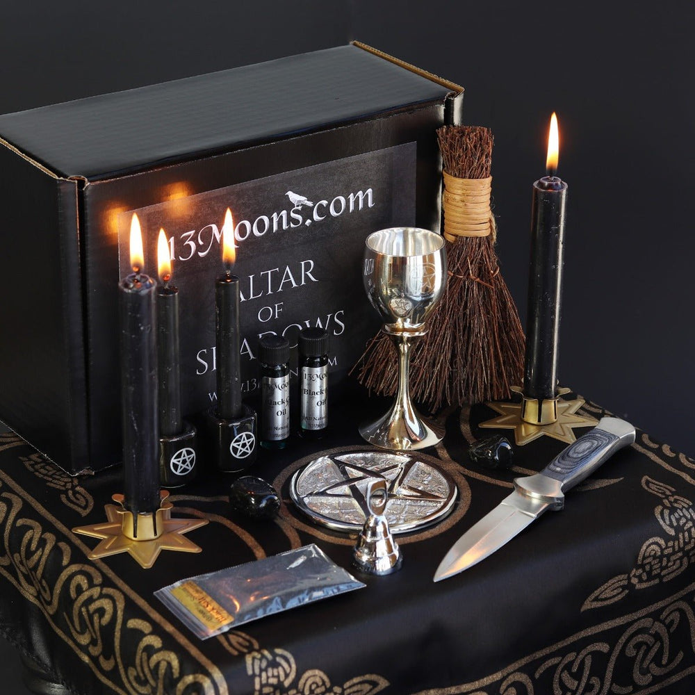 Ritual Altar Tool Sets for Wicca, Witchcraft | 13 Moons Altar Supplies