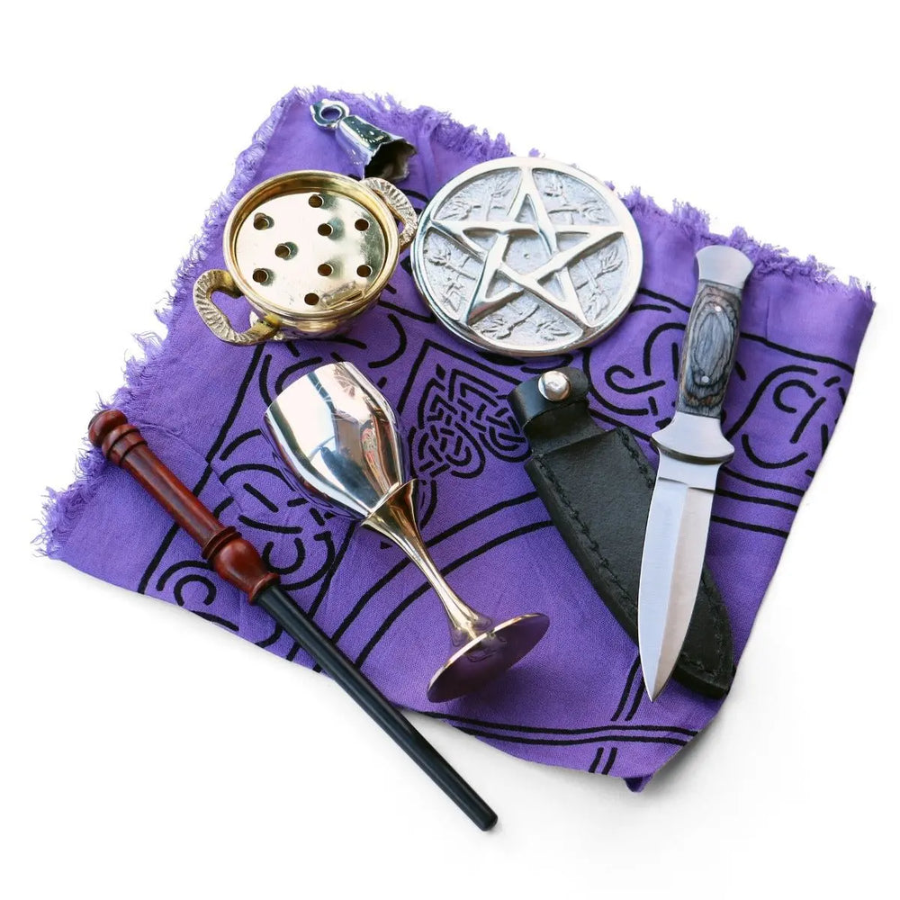 Ritual Altar Tool Sets for Wicca, Witchcraft | 13 Moons Altar Supplies
