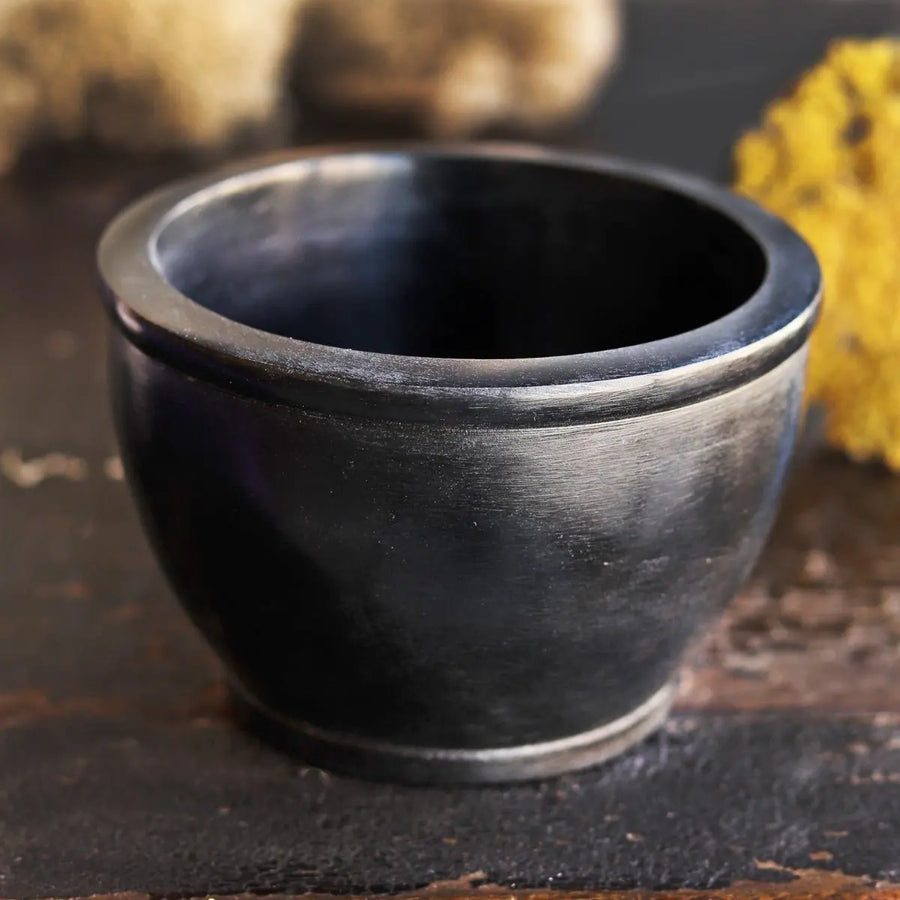 Black scrying bowl