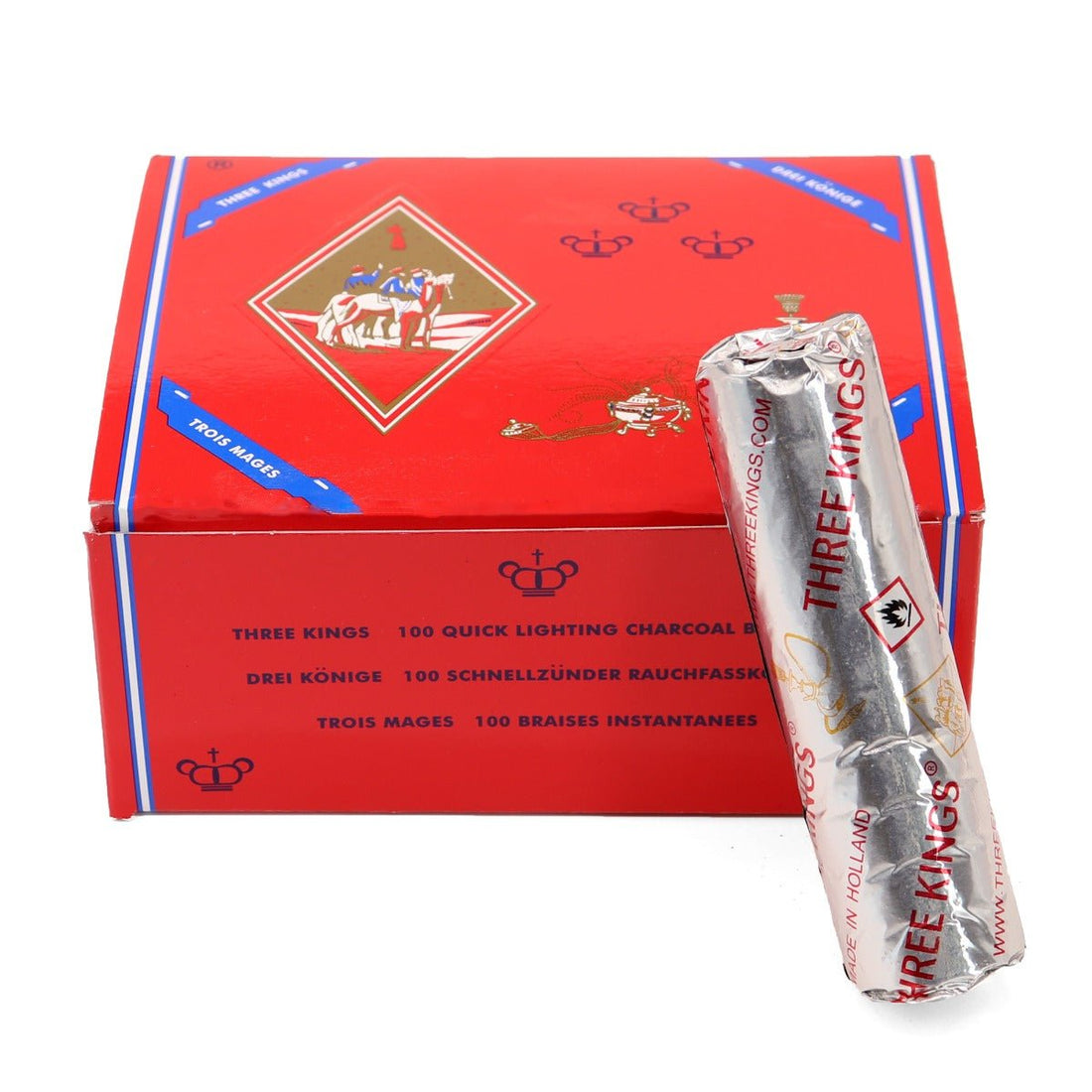 Charcoal Three Kings Regular 10 pack