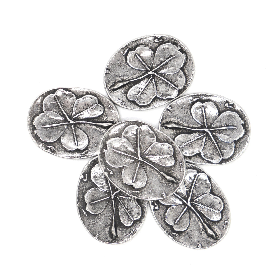 Four Leaf Clover Pocket Stone