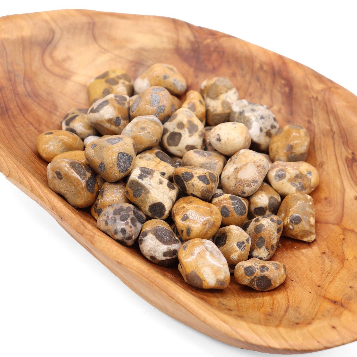 Leopard Jasper Tumbled Stone