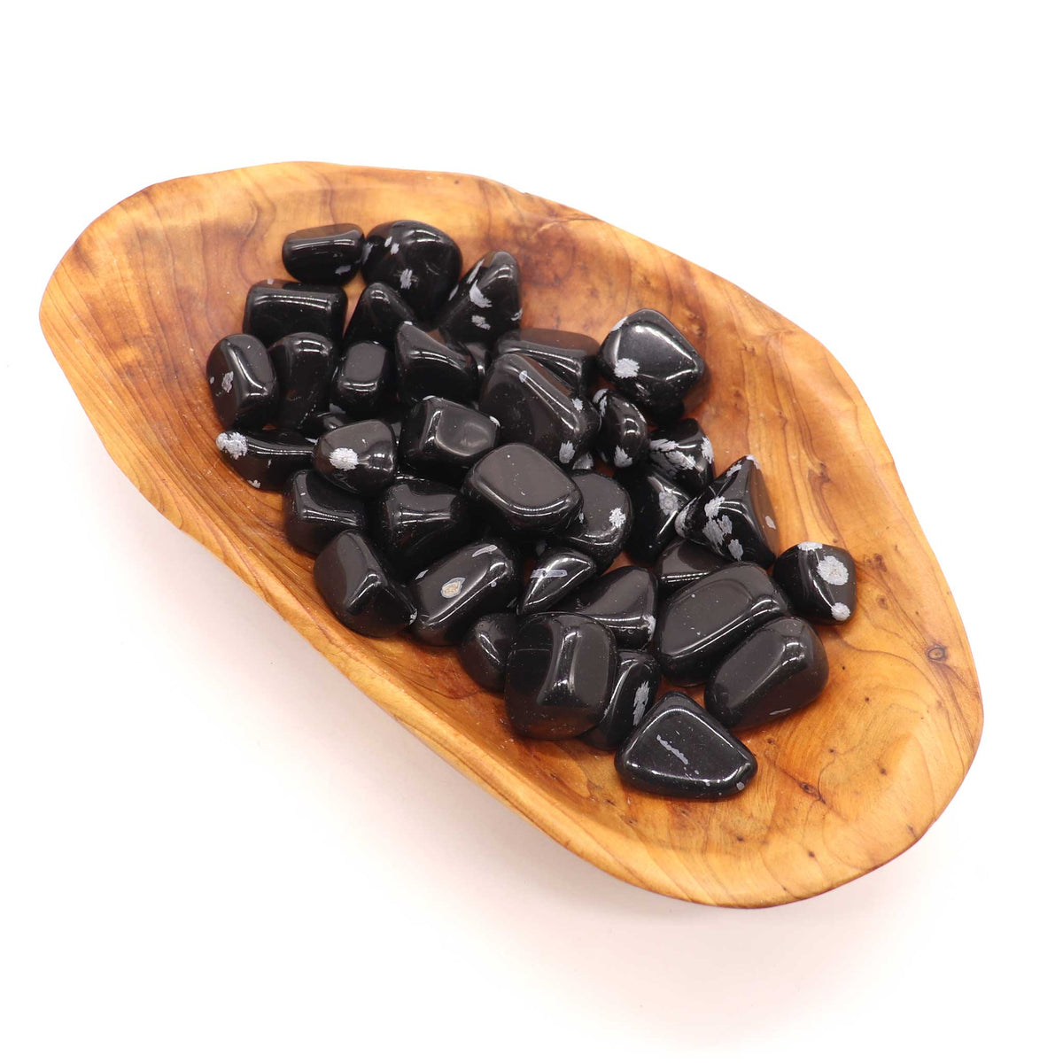 Snowflake Obsidian Tumbled Stone