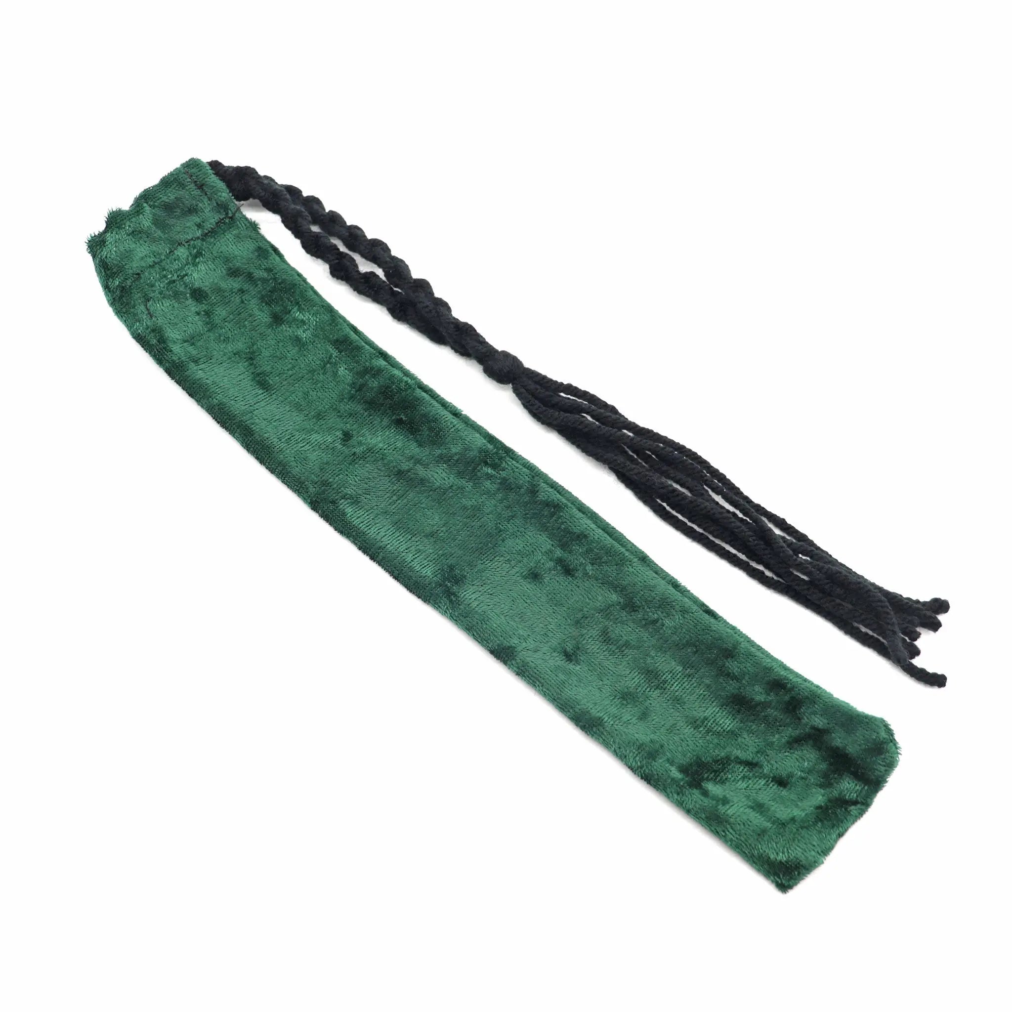 Get Green Velvet Wand Bag