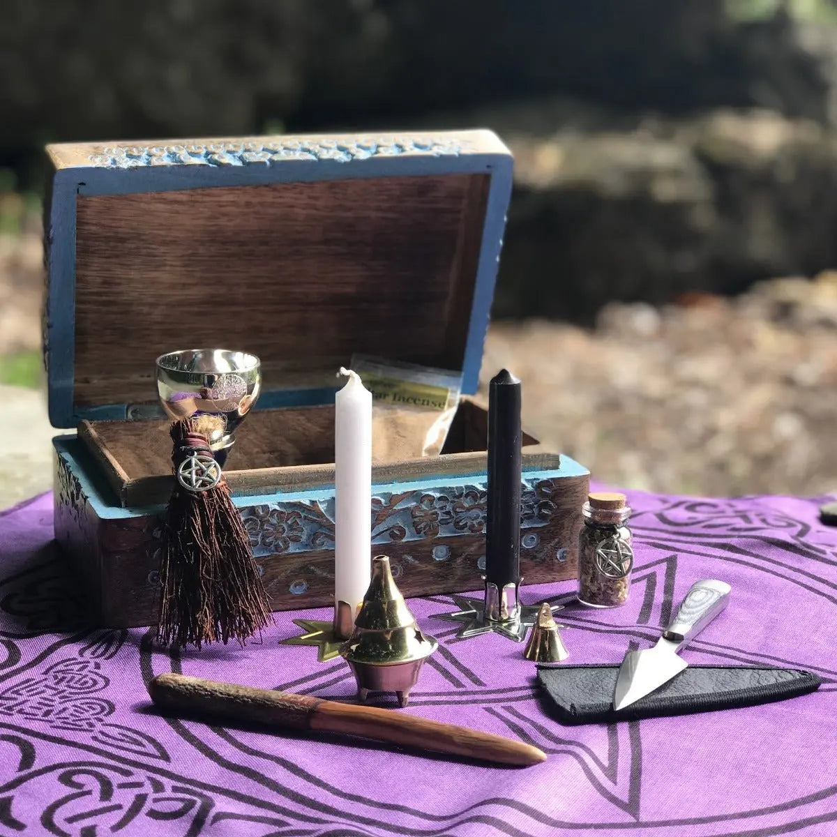 Ritual Altar Tool Sets for Wicca, Witchcraft | 13 Moons Altar Supplies