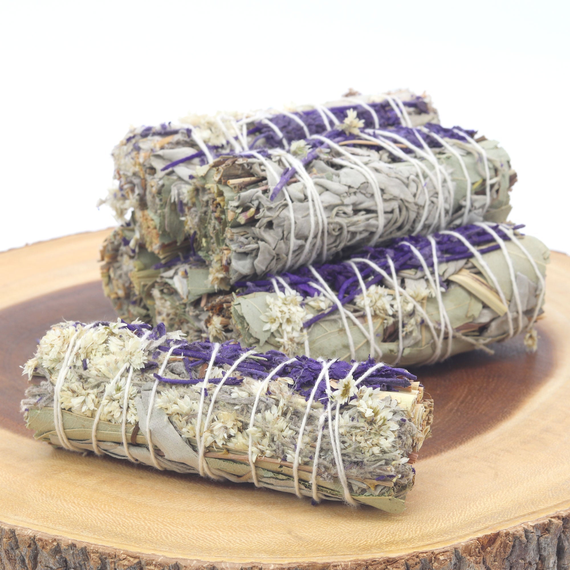 Sacred Herb Smudge with 8 Powerful Herbs | Ceremonial Ritual Herbs